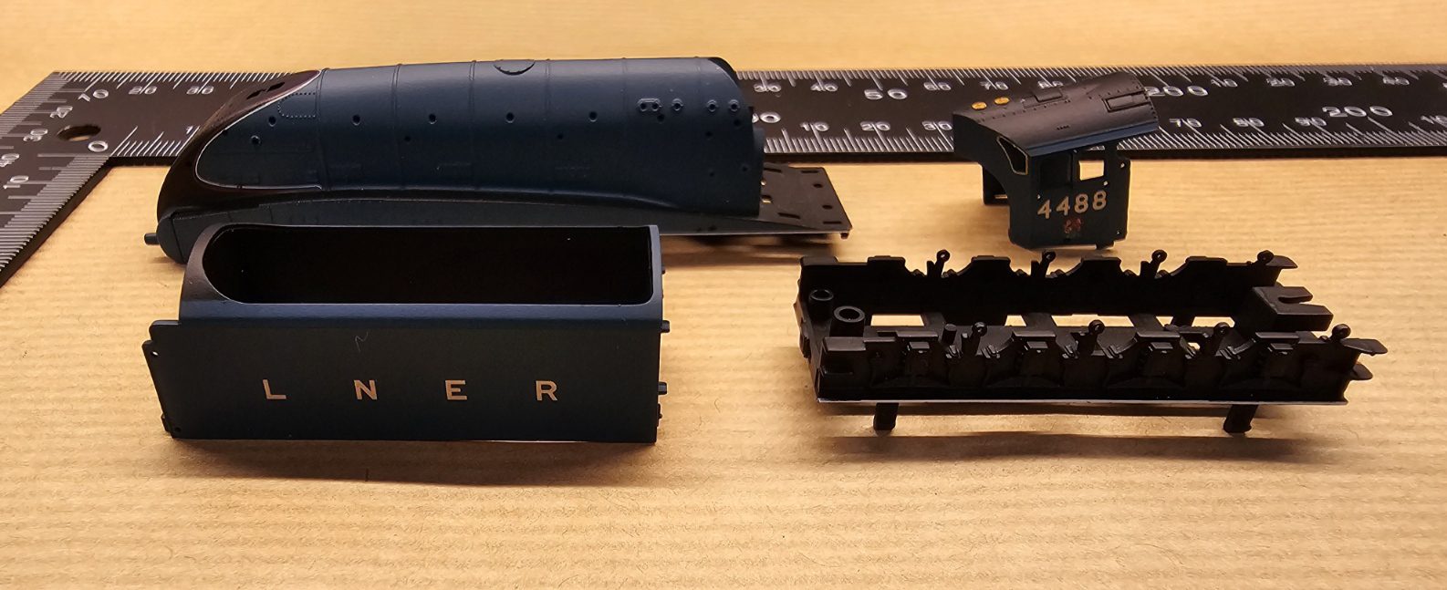 A4 N Valanced LNER Garter Blue 4488 Body Kit - In-Gauge Ltd