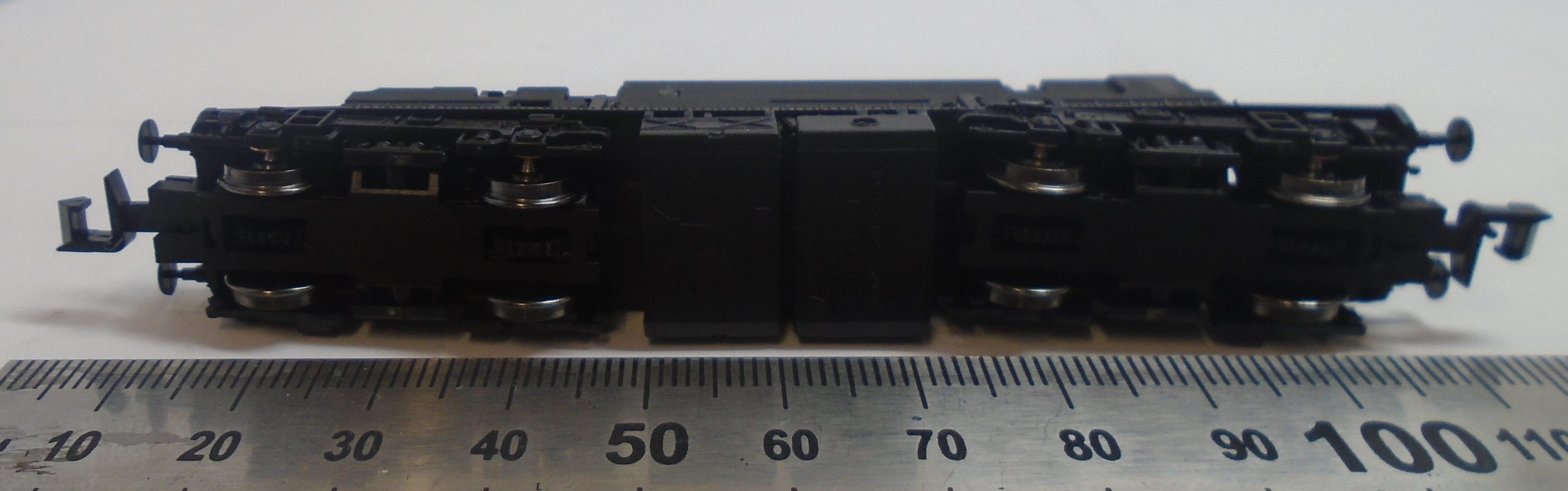 Class 27 N Motorised Chassis Black Buffer Beam - In-Gauge Ltd