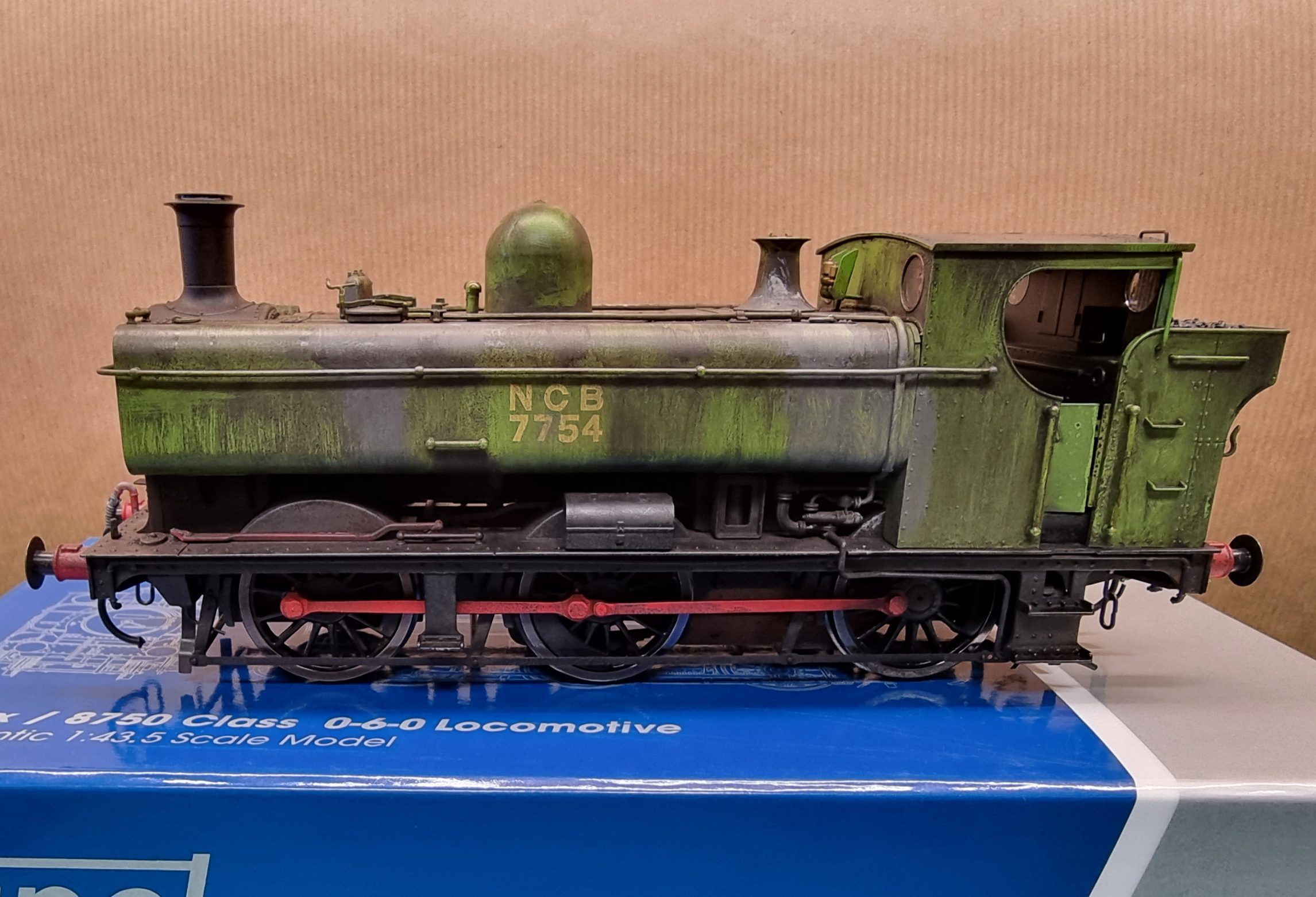 Grade II 7S-007-DCC1 WEATHERED 57xx Pannier 7754 NCB Green O Gauge - In ...