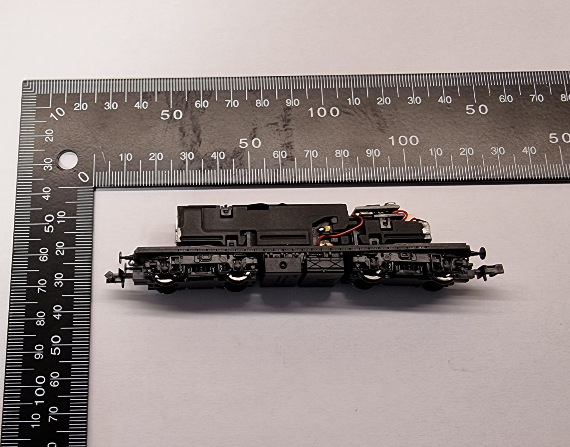 Class 27 N Motorised Chassis Black Buffer Beam - In-Gauge Ltd