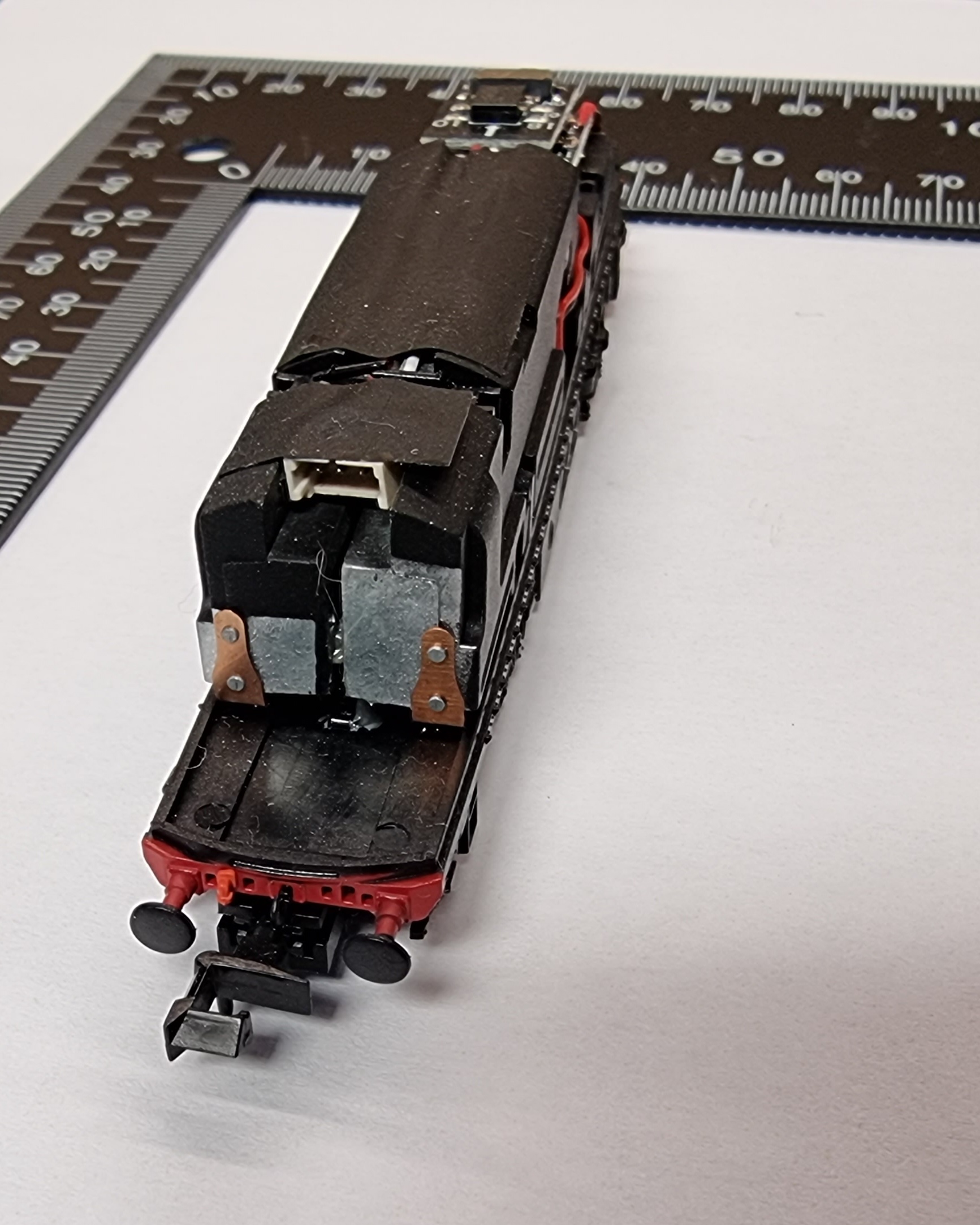 Class 27 N Motorised Chassis Red Buffer Beam - In-Gauge Ltd Dapol ...