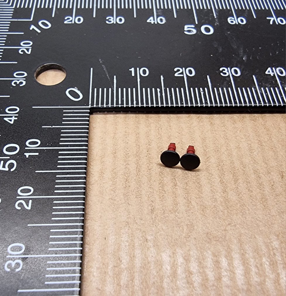 Class 27 N Buffer Red PAIR - In-Gauge Ltd