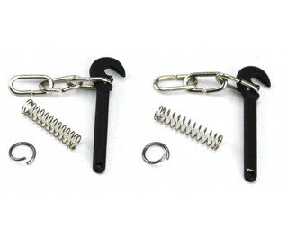 Generic O 3 Link Coupling & Coupling Hook PAIR 7A-000-008 - In-Gauge Ltd