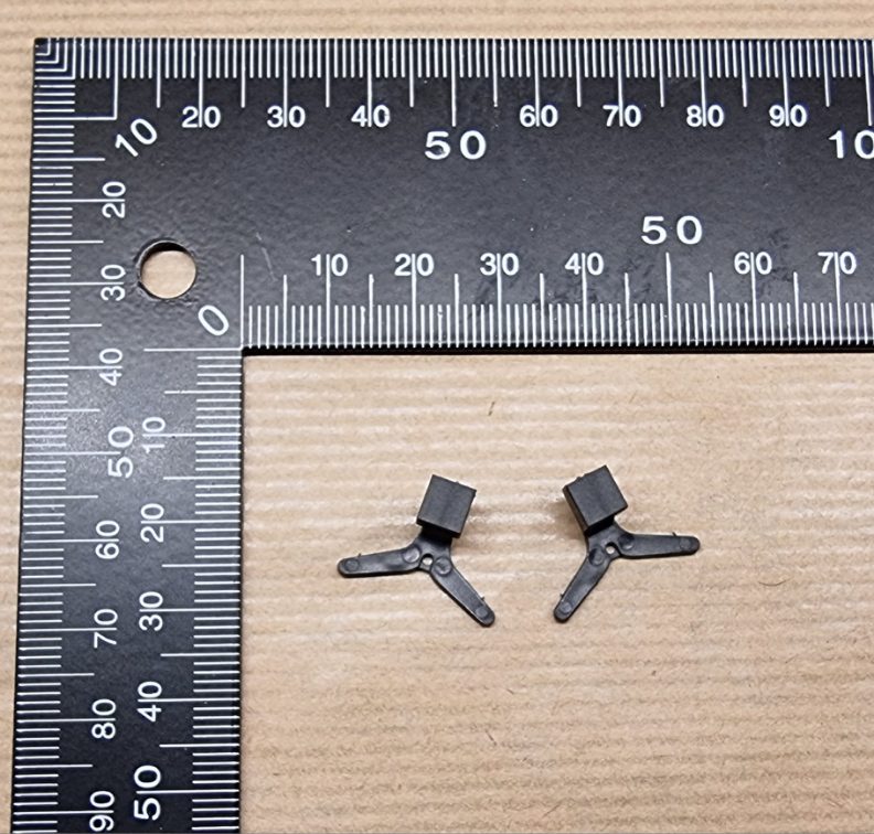 JHA OO NEM Coupling Pocket Black PAIR - In-Gauge Ltd