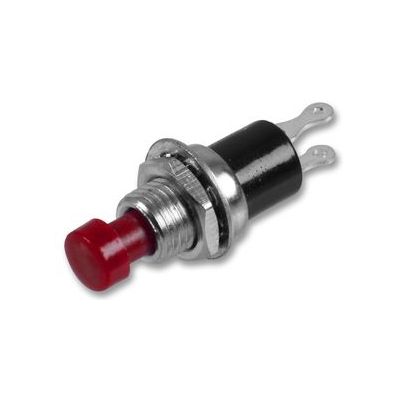 Push Button Switch Mini Red Latching - In-Gauge Ltd