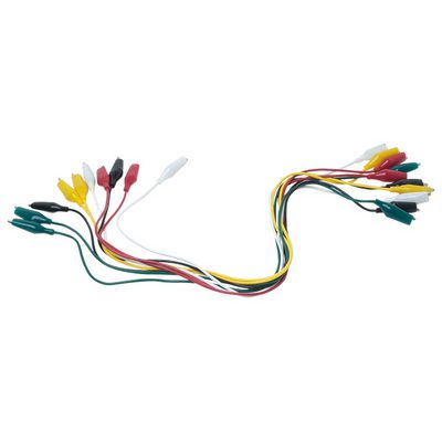 Test Lead croc-clip - Green - In-Gauge Ltd