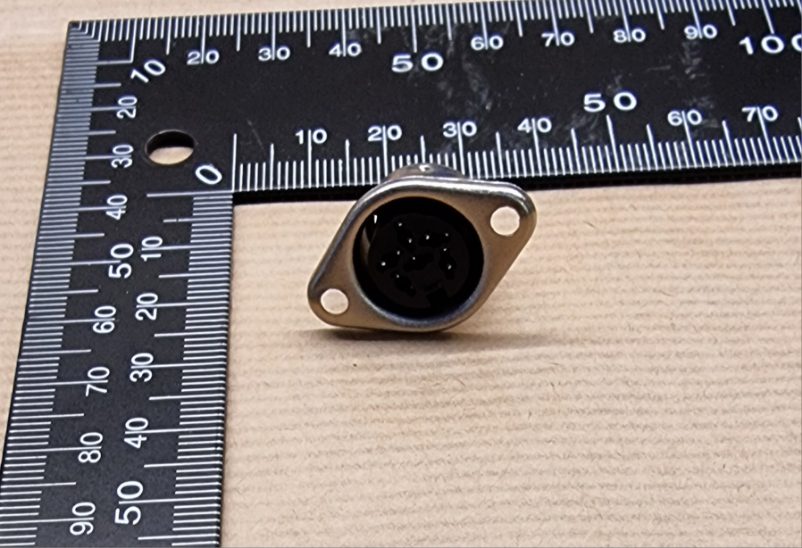 DIN Socket 6-Pin Chassis Mount (Suits Prodigy) - In-Gauge Ltd