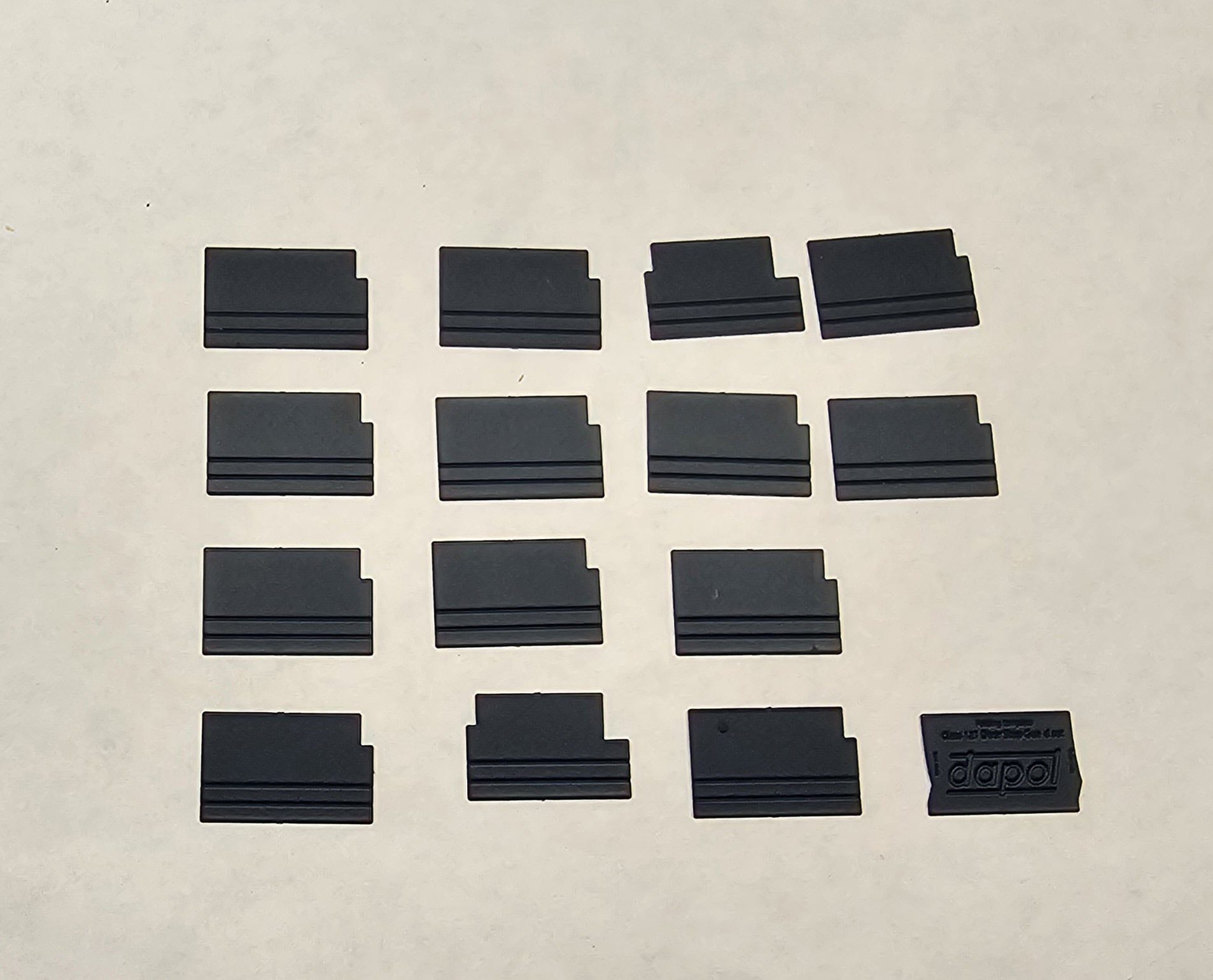 Class 121 / 122 O Door Lock Panel Set Blue - In-Gauge Ltd Dapol Spares ...