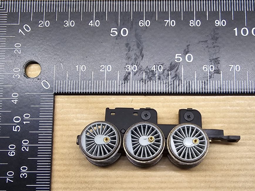 A3 / A4 N Rolling Chassis Loco Silver Wheels (lite) - In-Gauge Ltd ...