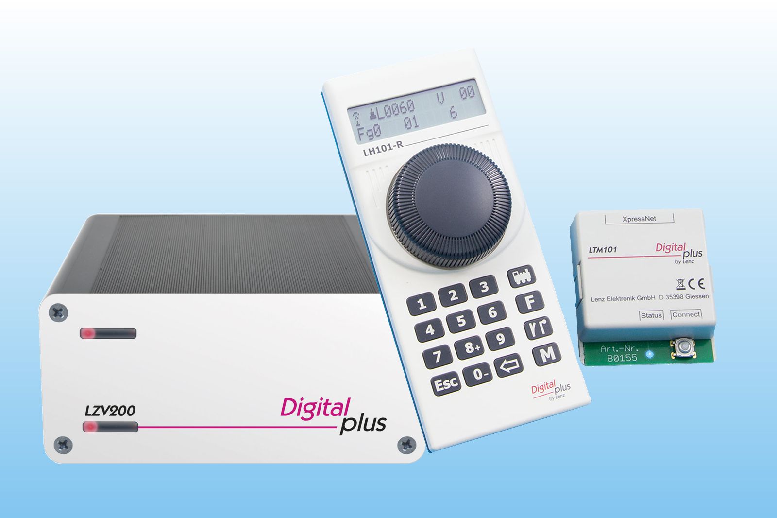 Lenz Starter Set 101-R with wireless Throttle (60103) - In-Gauge Ltd