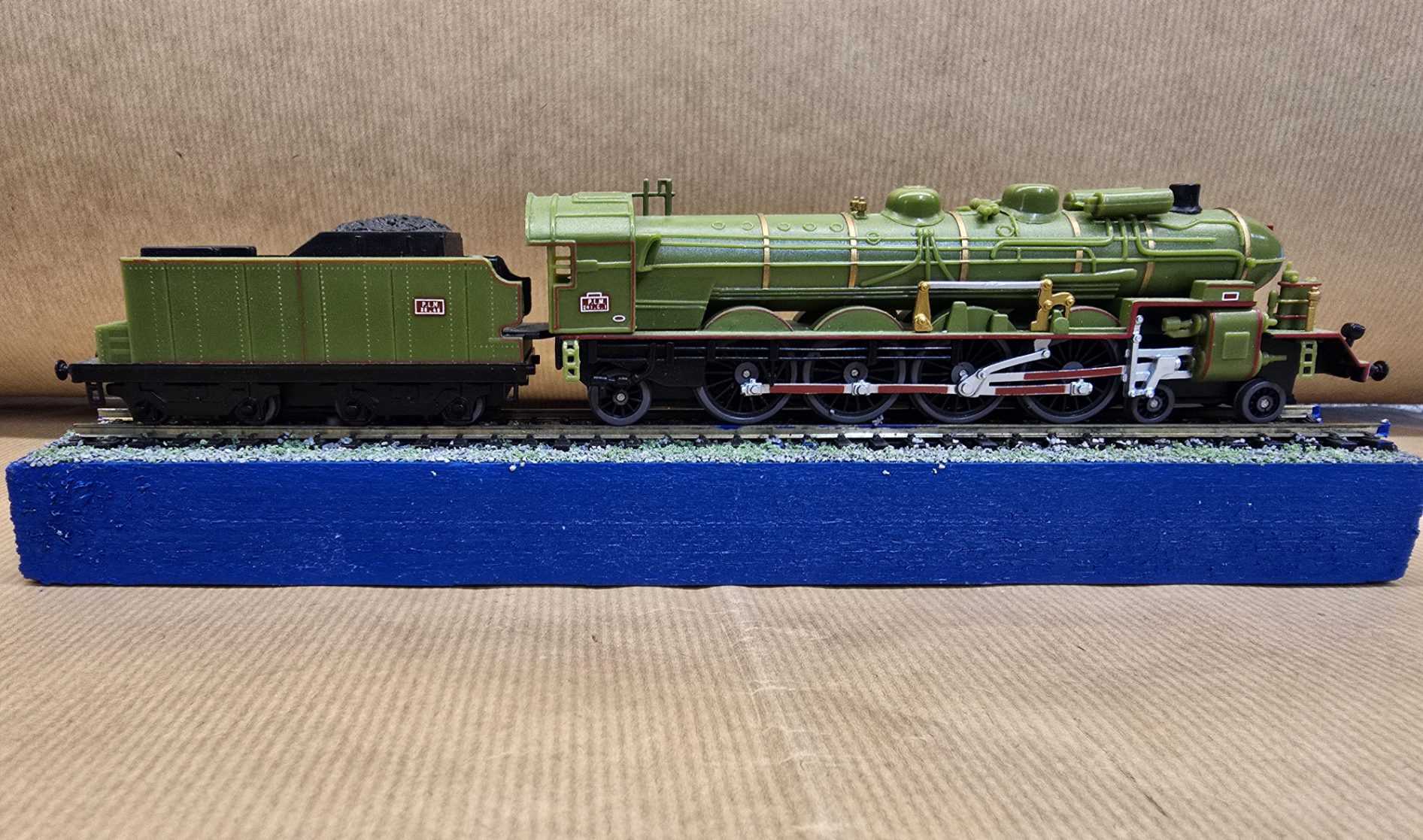 Grade I Atlas Editions 241 French PLM 2-8-2 Mountain Class Static Model ...