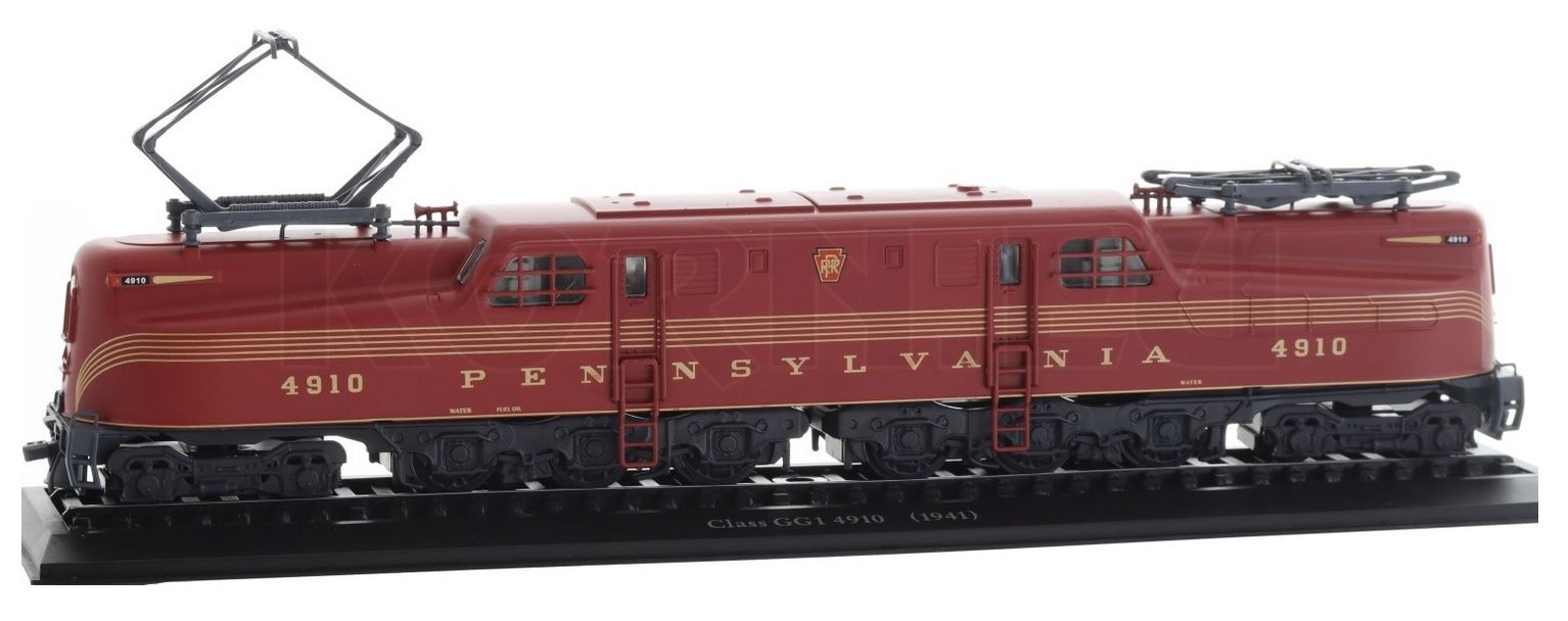 Grade I Atlas Editions 7153103 Class GG1 Pennsylvania 4910 EP I Static ...