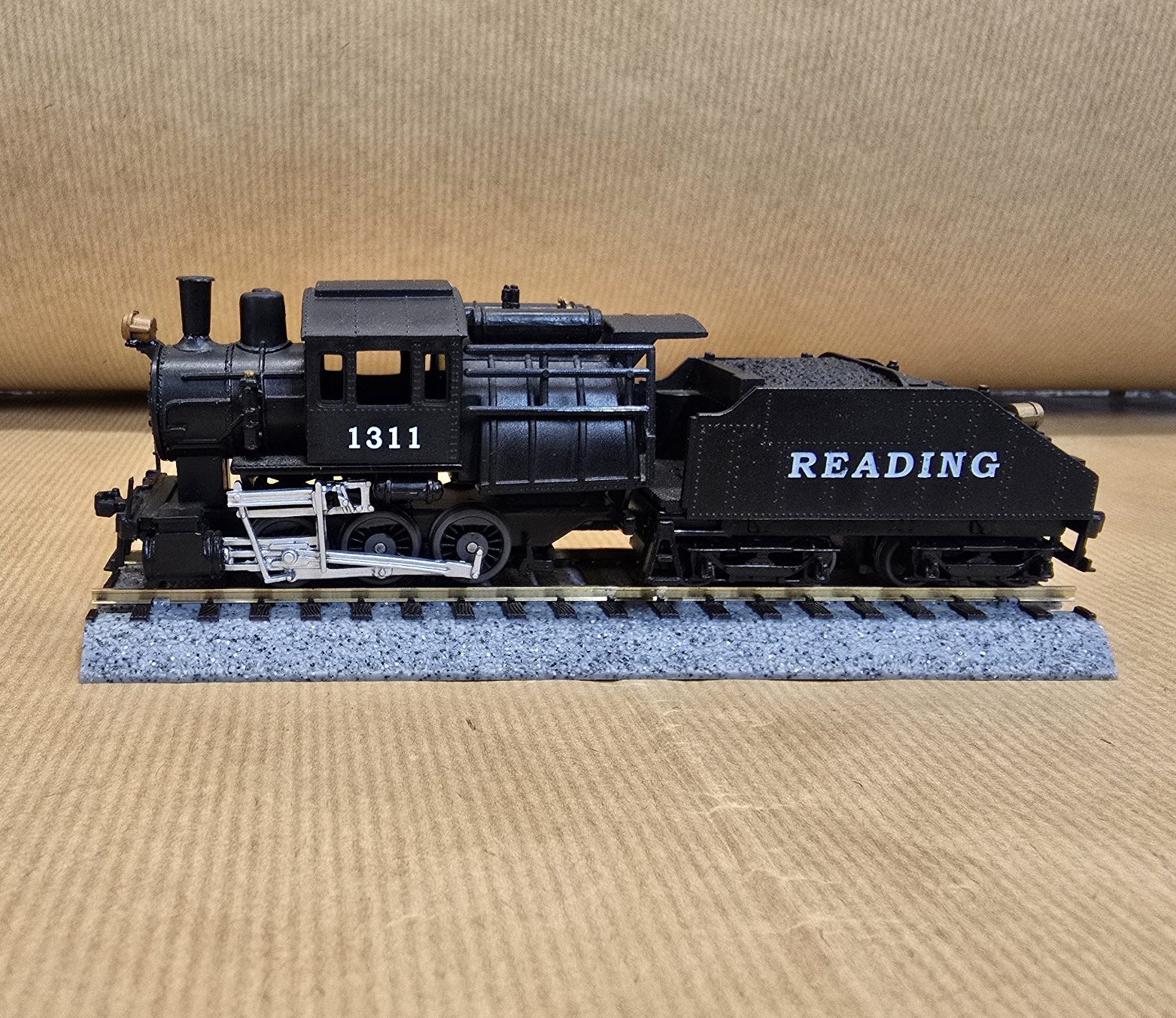 Grade I Atlas Editions 0-6-0 Reading RR Camelback 1311 Static Model HO ...