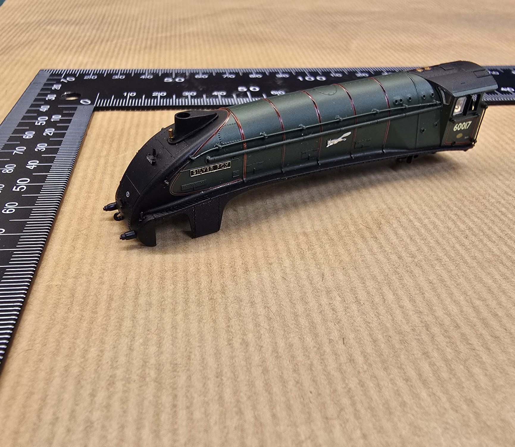 Grade III A4 Silver Fox 60017 Bodyshell N Gauge - In-Gauge Ltd Dapol ...
