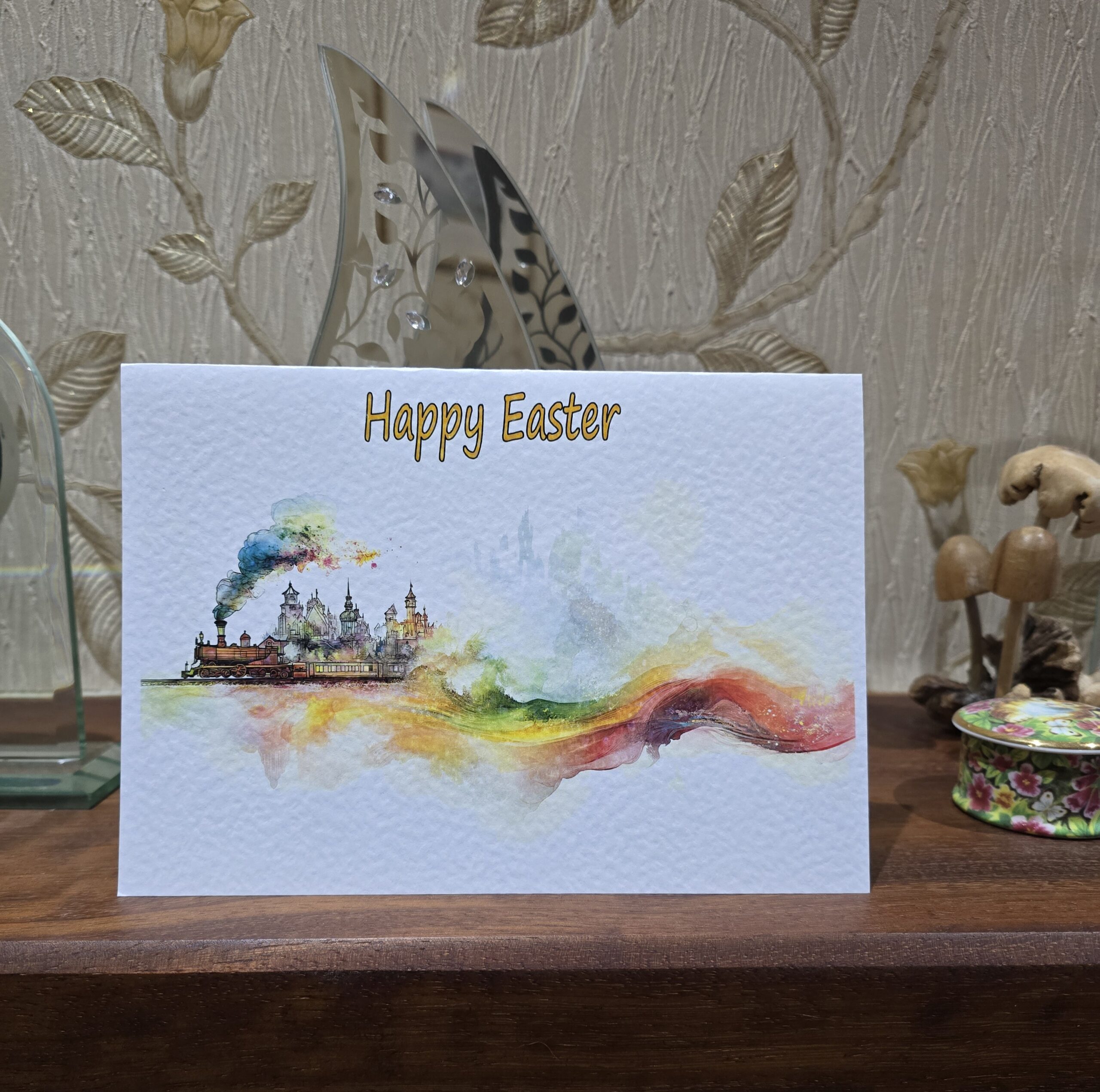 Easter Card Steam Loco 'Colour Wave' - In-Gauge Ltd Dapol Spares & Repairs